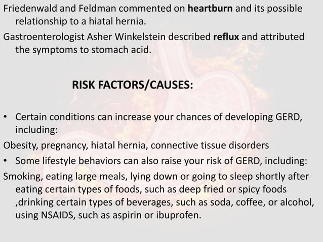 PHARMACOTHERAPY OF Gastric-oesophagal reflux disease [GERD] | PPTX ...