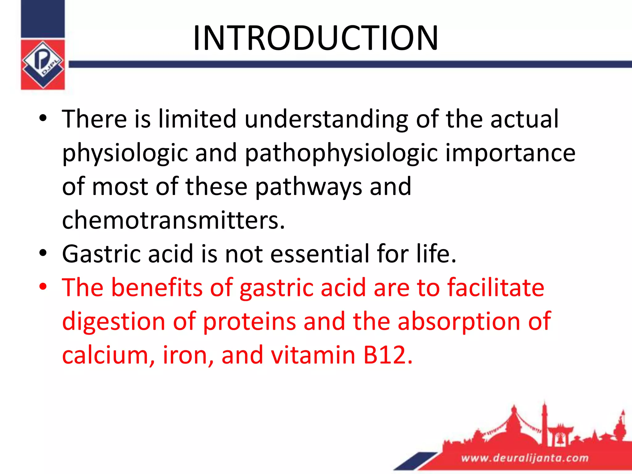 Gastric acid secretion | PPTX