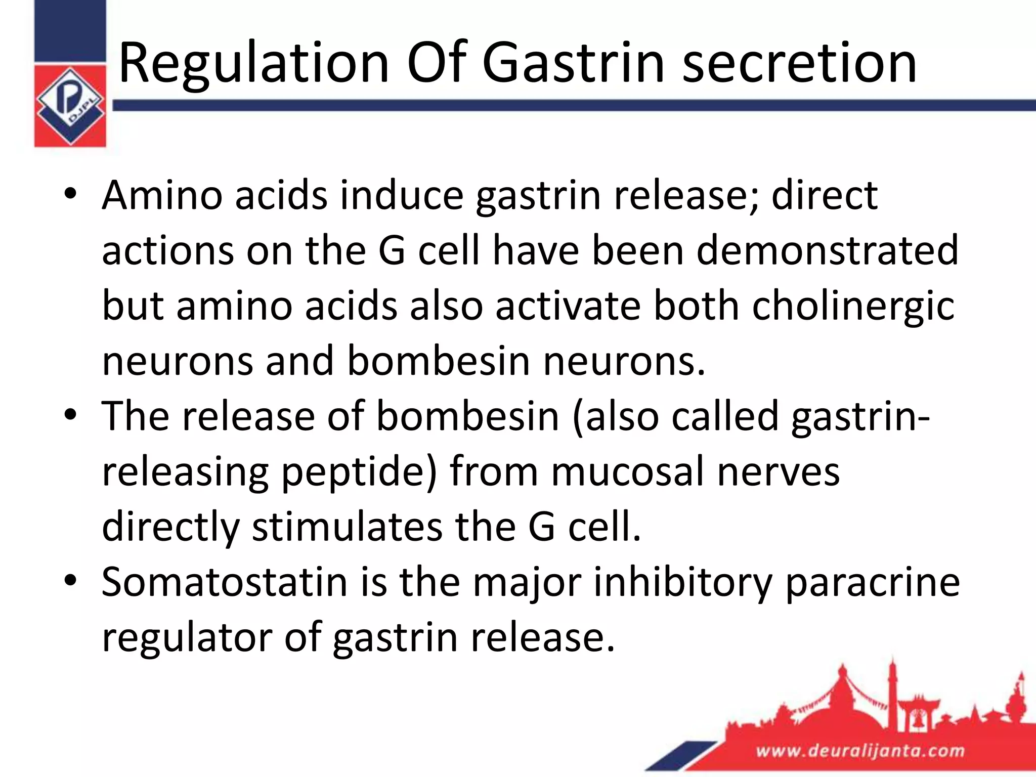 Gastric acid secretion | PPTX