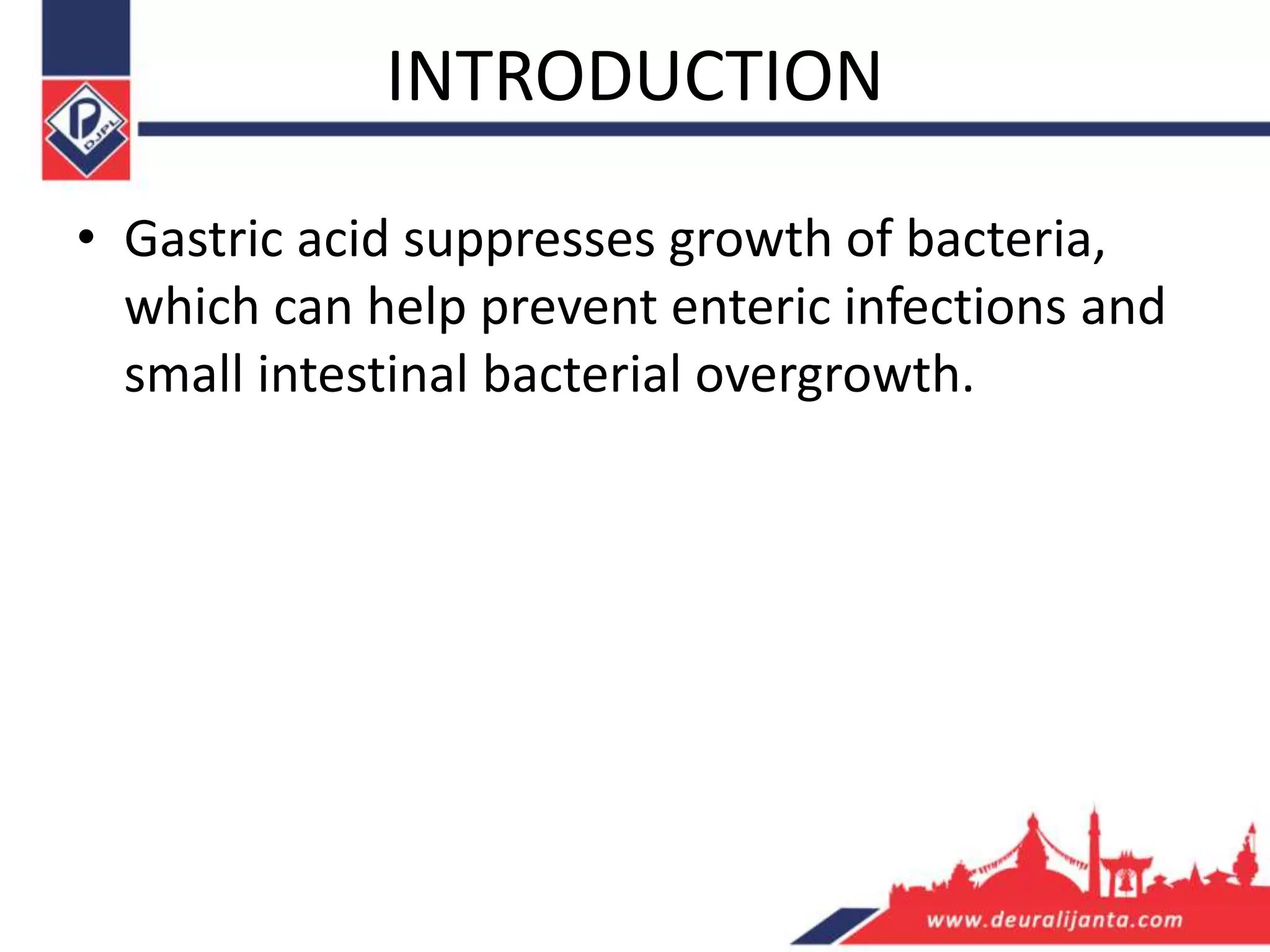 Gastric acid secretion | PPTX
