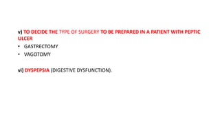 Gastric analysis | PPTX