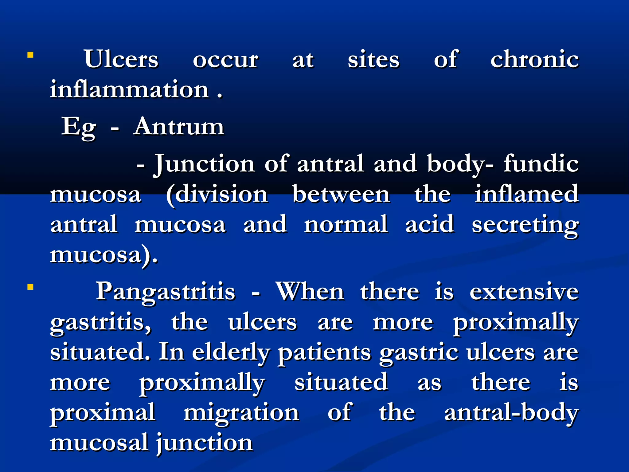 Gastric and duodenal ulcer | PPT