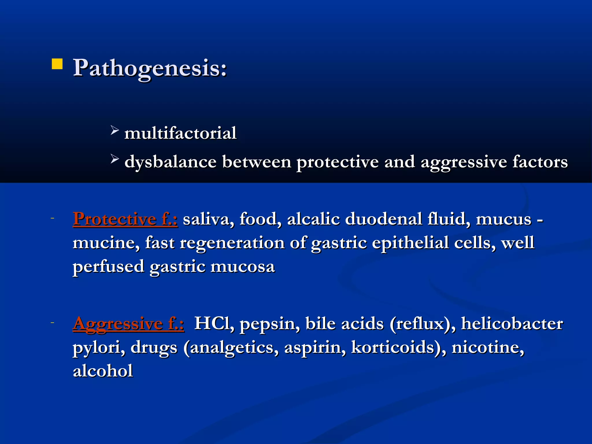 Gastric and duodenal ulcer | PPT