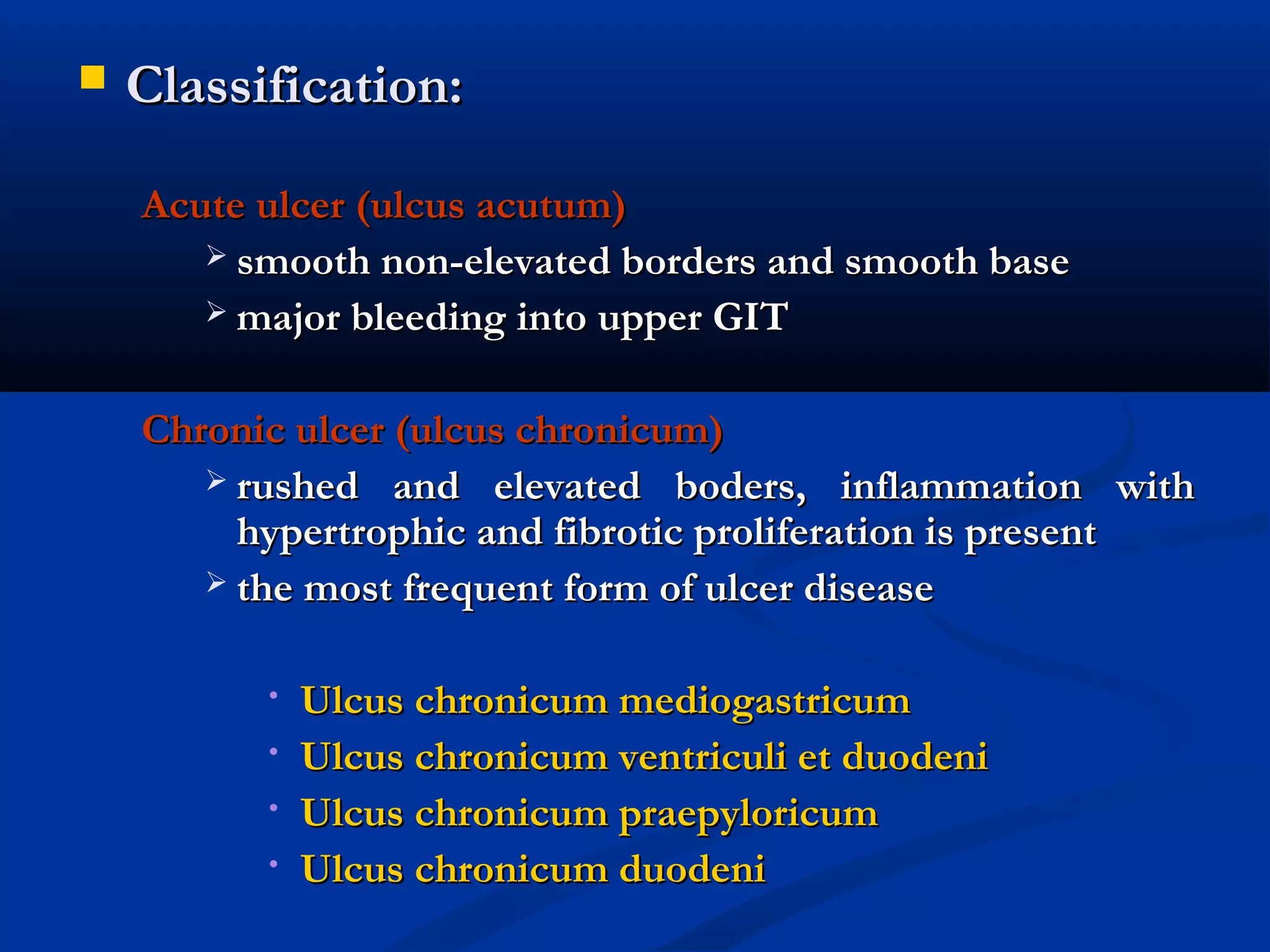 Gastric and duodenal ulcer | PPT