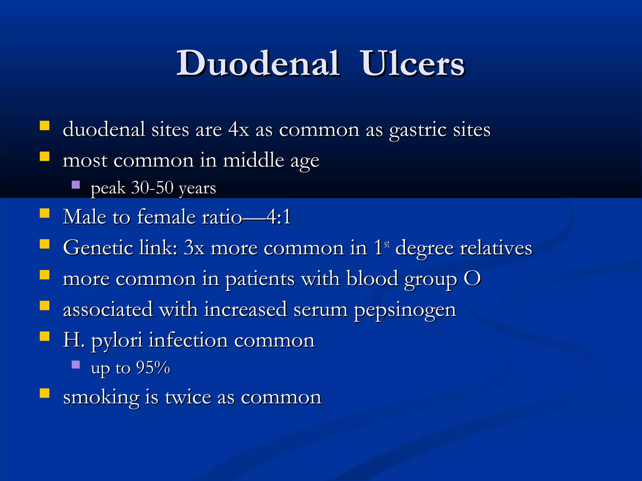 Gastric and duodenal ulcer | PPT