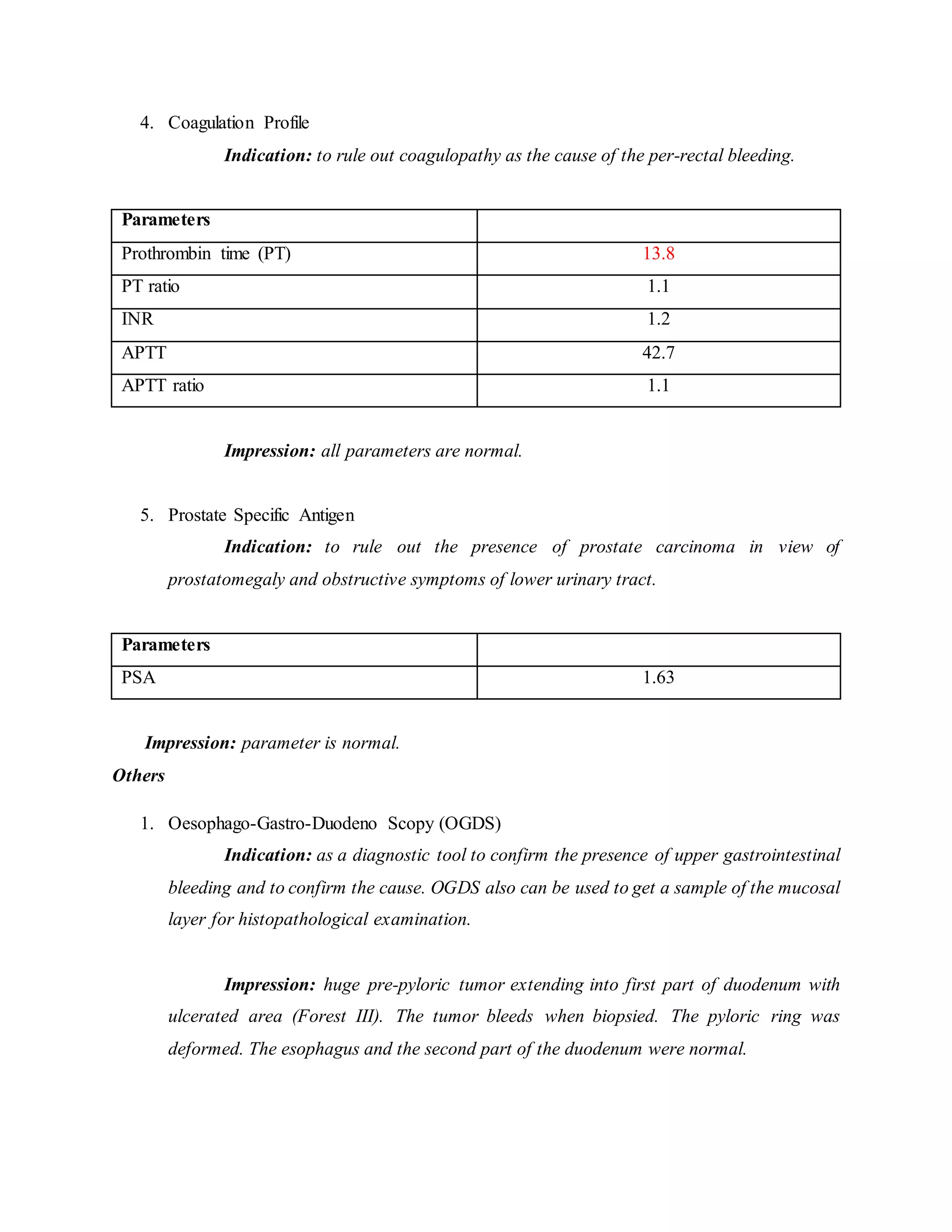 Case Write Up Surgical Gastric Carcinoma | DOCX