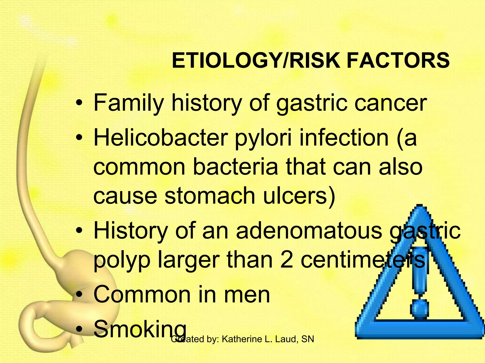 Gastric Cancer PPT | PPTX