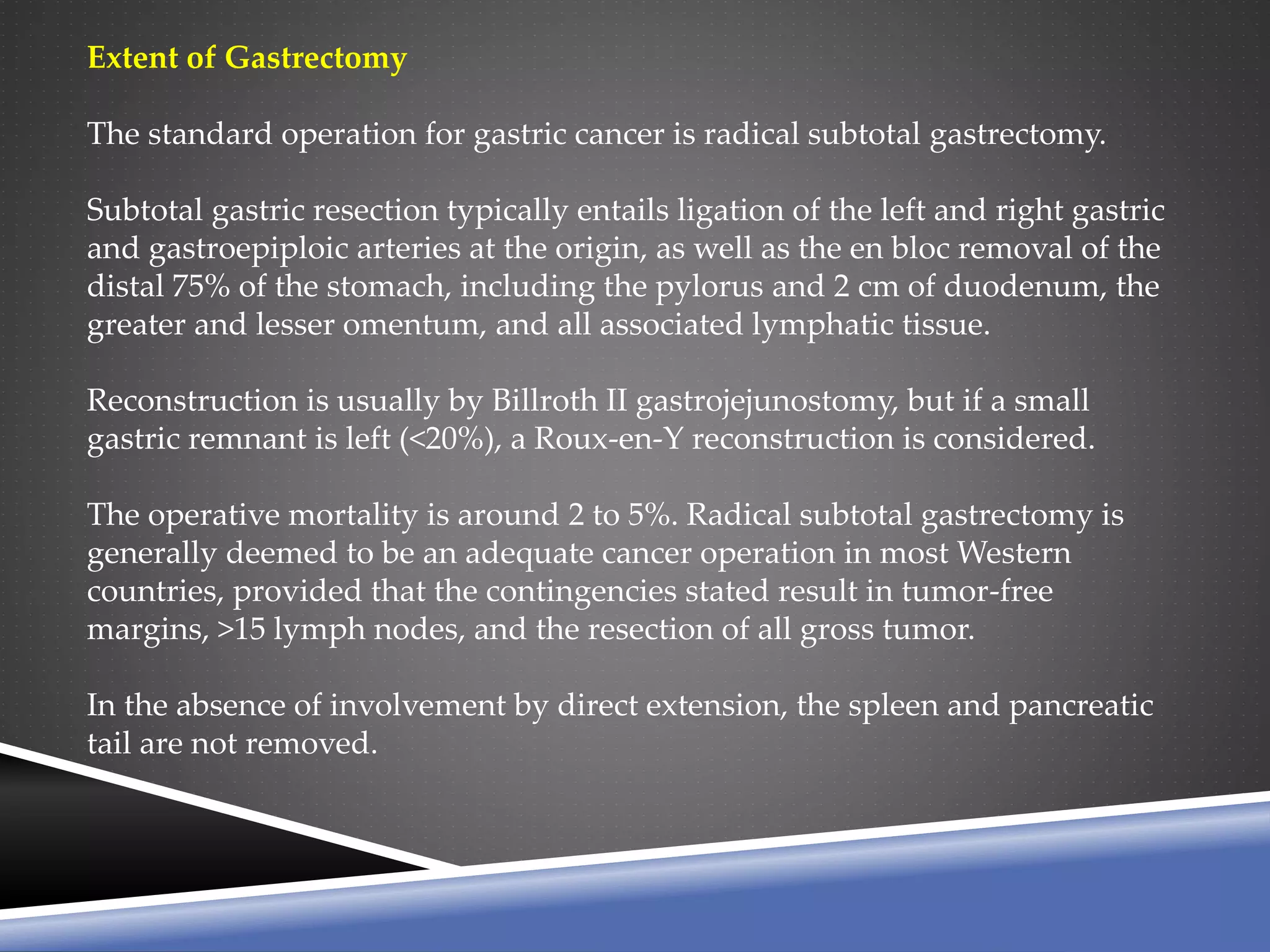 Gastric Cancer ( stomach tumor ) | PPTX