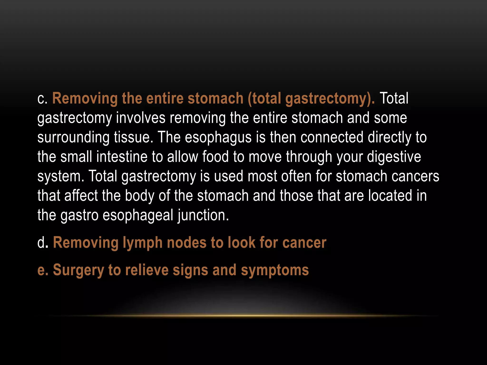 Gastric cancer | PPTX