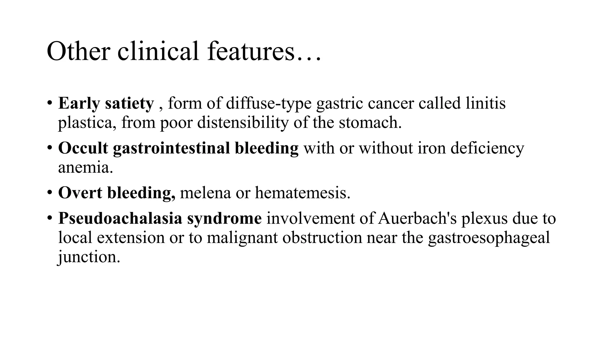 Malignancy of the stomach and other stomach dysplasia.pptx