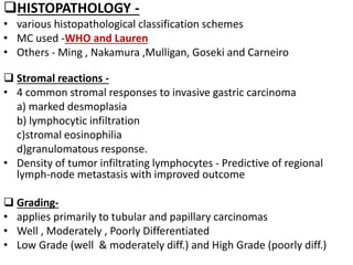 Gastric Cancer - Pathology Seminar | PPTX
