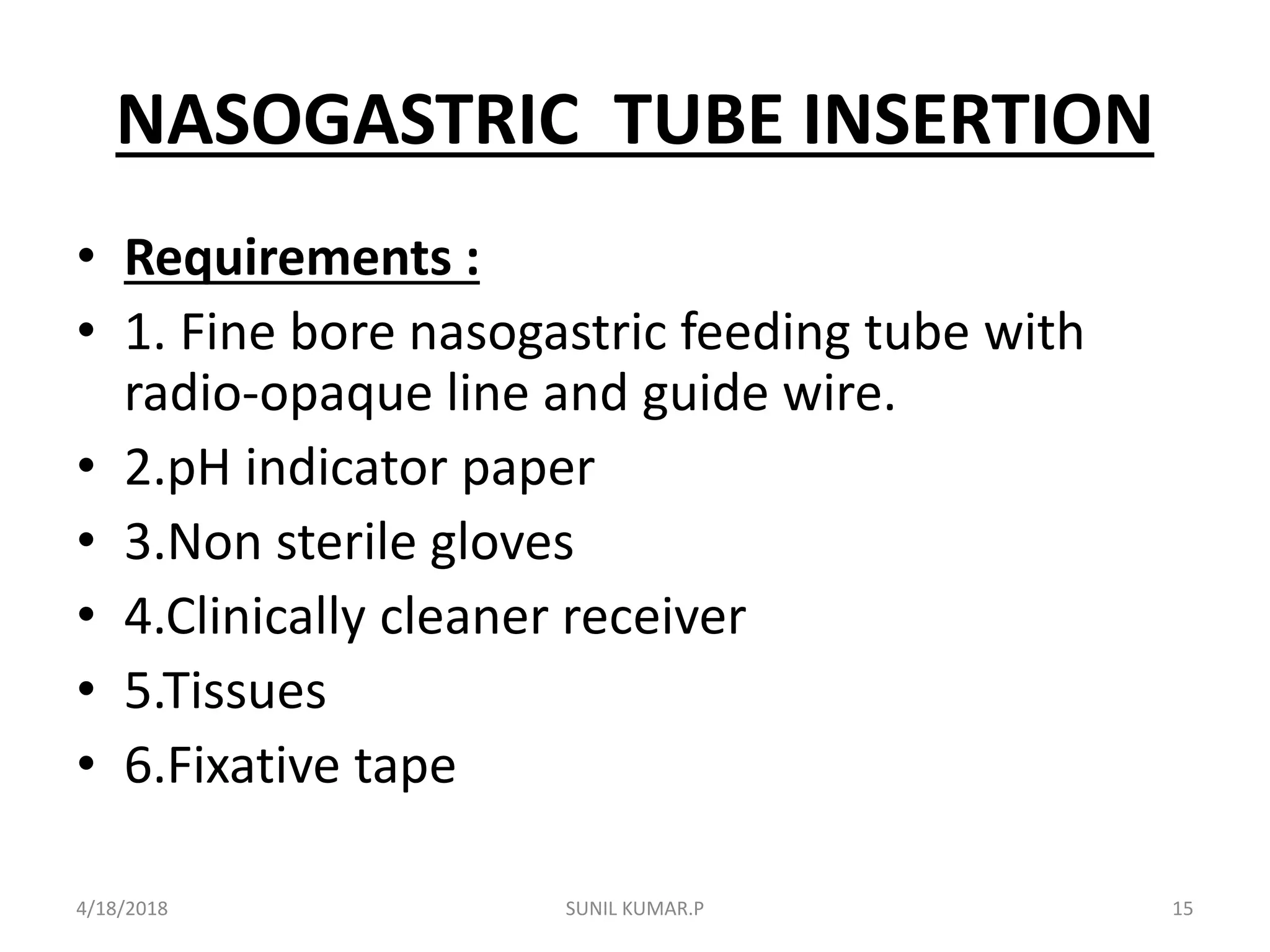 Gastric contents examination | PPTX