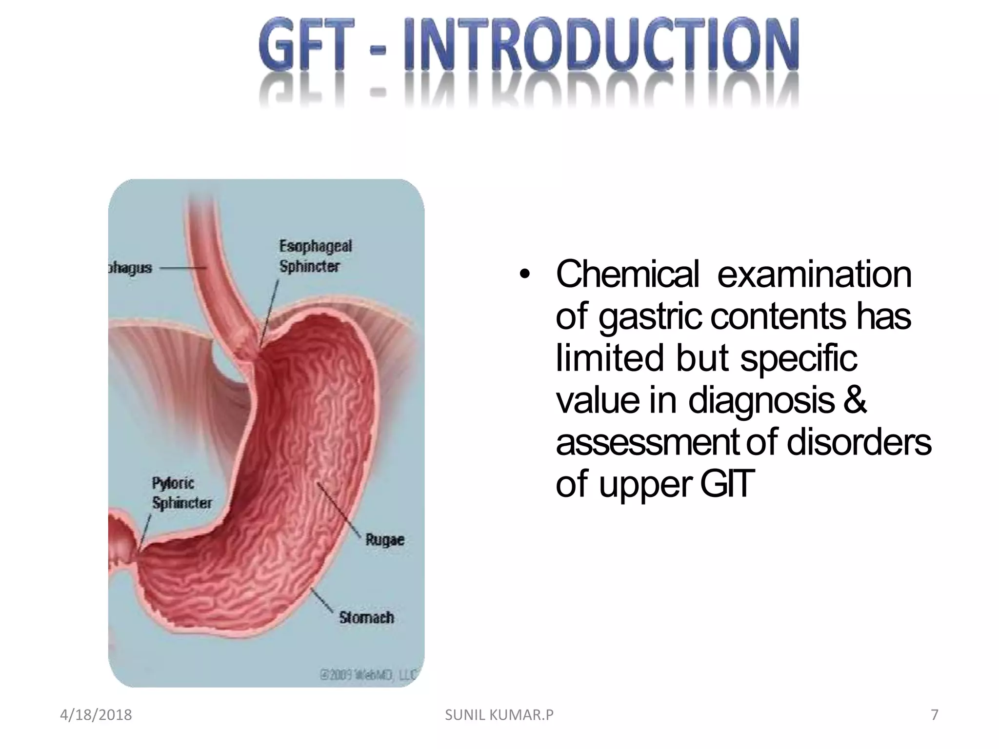 Gastric contents examination | PPTX | Ear, Nose and Throat Conditions ...