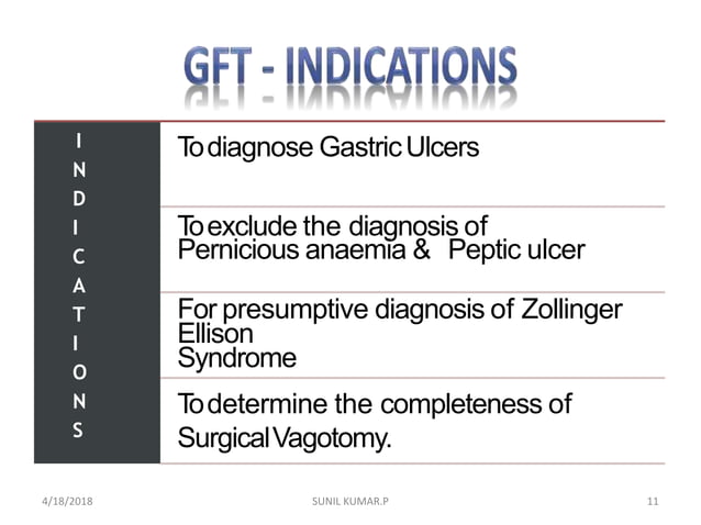 Gastric contents examination | PPTX | Ear, Nose and Throat Conditions ...