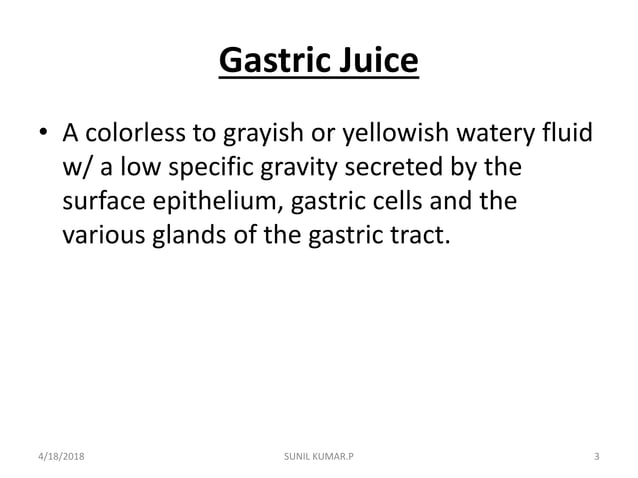 Gastric contents examination | PPTX | Ear, Nose and Throat Conditions ...