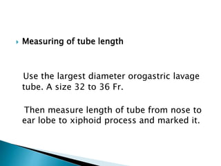 Gastric decontamination | PPTX