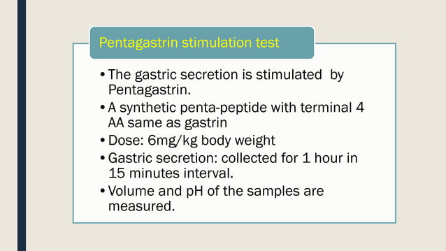 Gastric function test 2 | PDF
