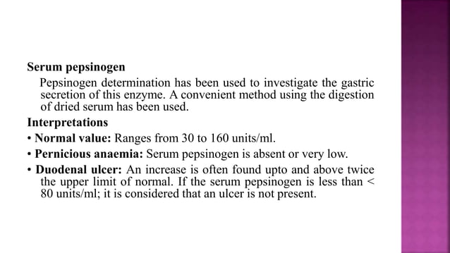 Gastric function test | PPTX | Digestive Disorders | Diseases and ...