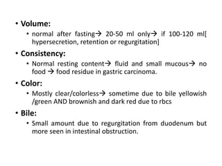 Gastric function test | PDF