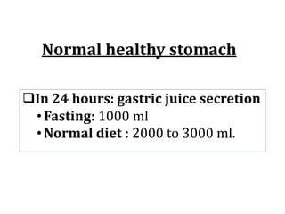 Gastric function test | PDF