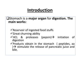 Gastric function test | PPT