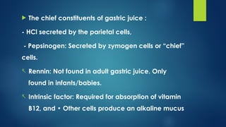 Gastric function tests with their indications and contraindications and ...