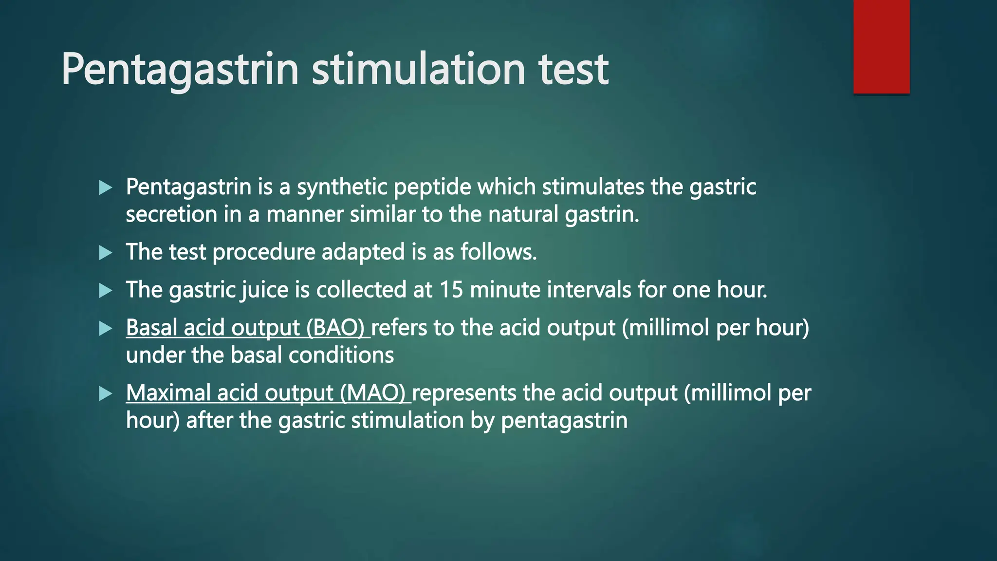 GASTRIC FUNCTION TESTS FOR WELLBEING GOOD HEALTH | PPTX