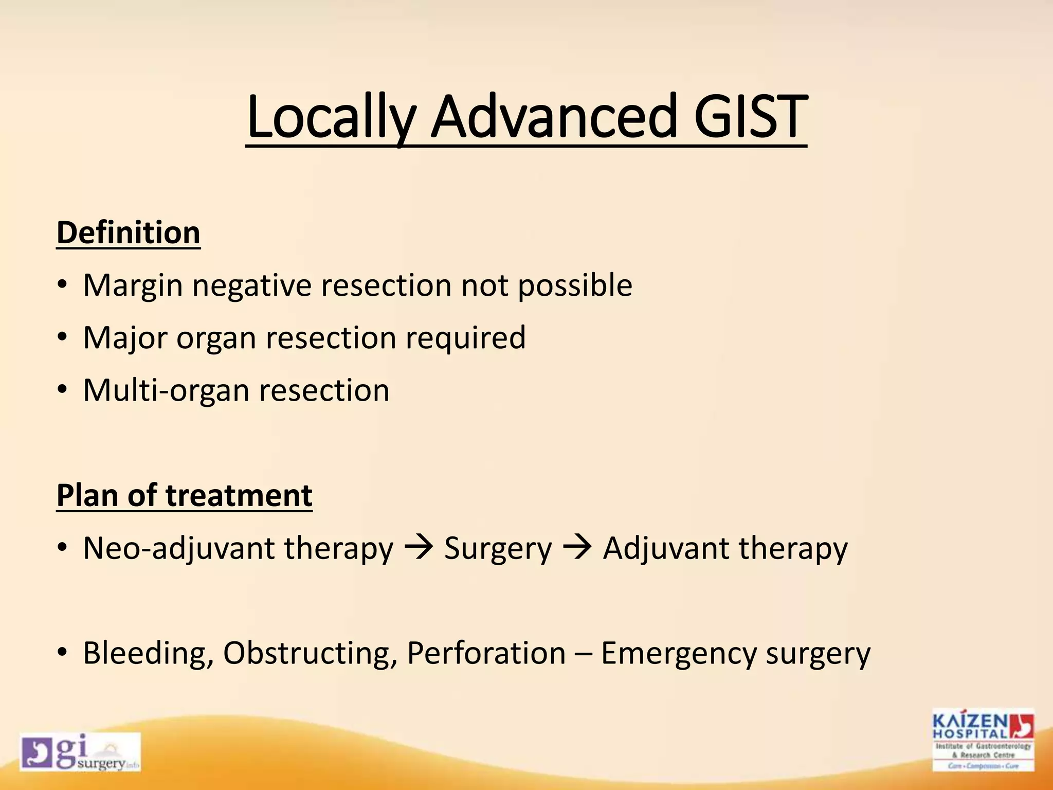 Gastric GIST by Dr Harsh Shah(www.gastroclinix.com) | PPT