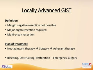 Gastric GIST by Dr Harsh Shah(www.gastroclinix.com) | PPT