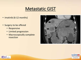 Gastric GIST by Dr Harsh Shah(www.gastroclinix.com) | PPT