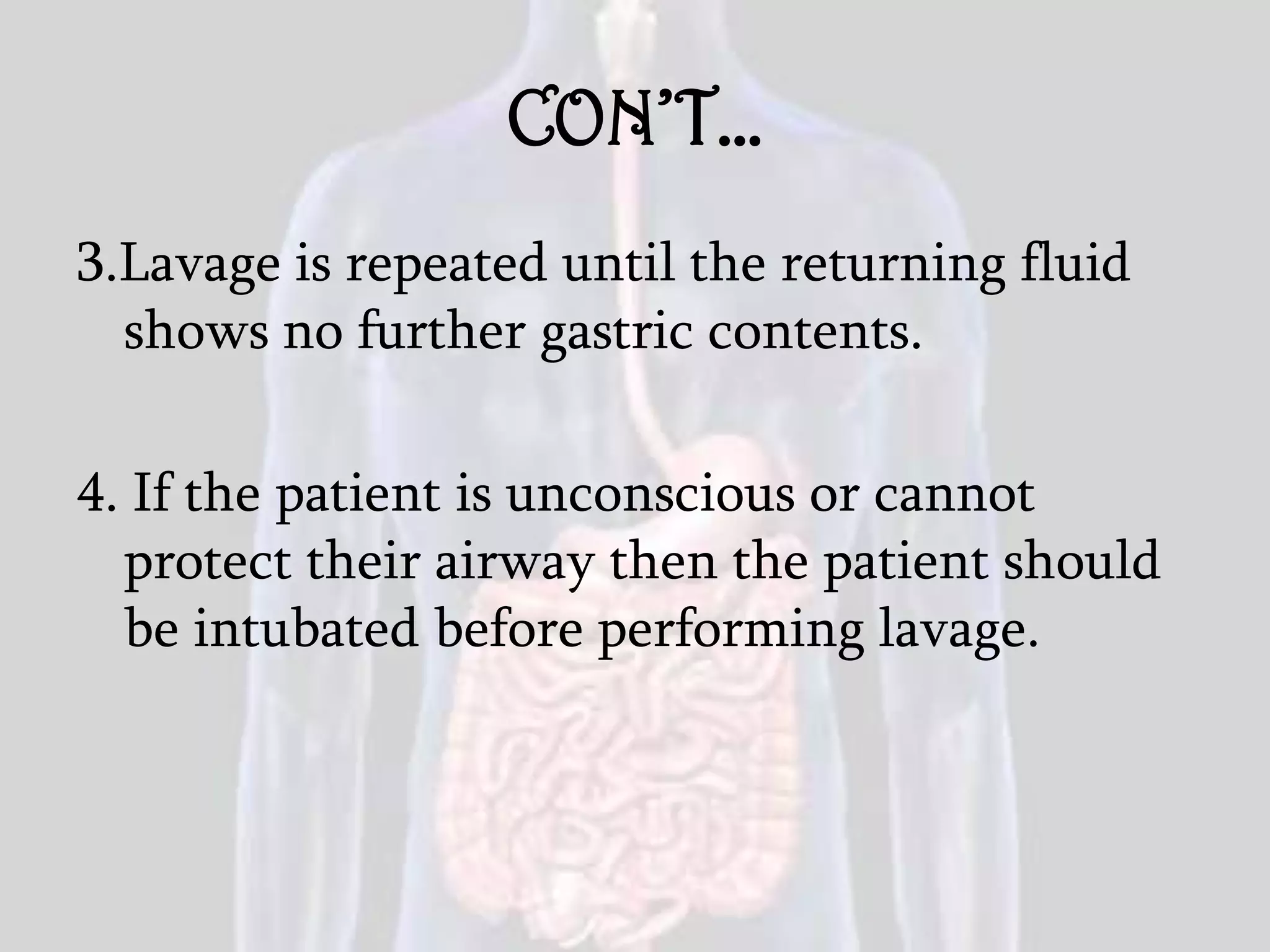 Gastric lavage | PPTX