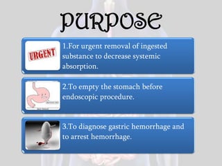 Gastric lavage | PPTX