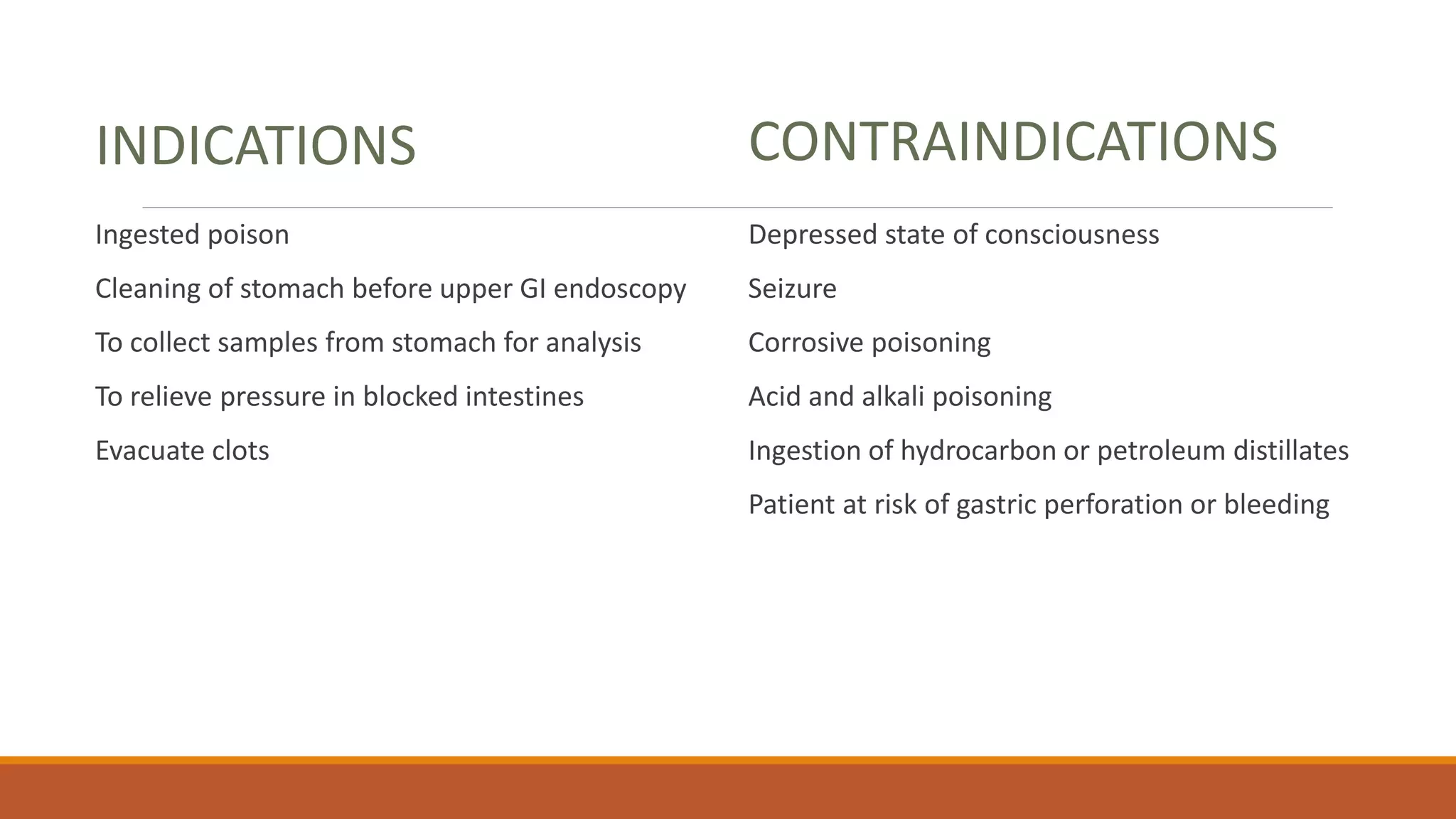 Gastric lavage | PPTX