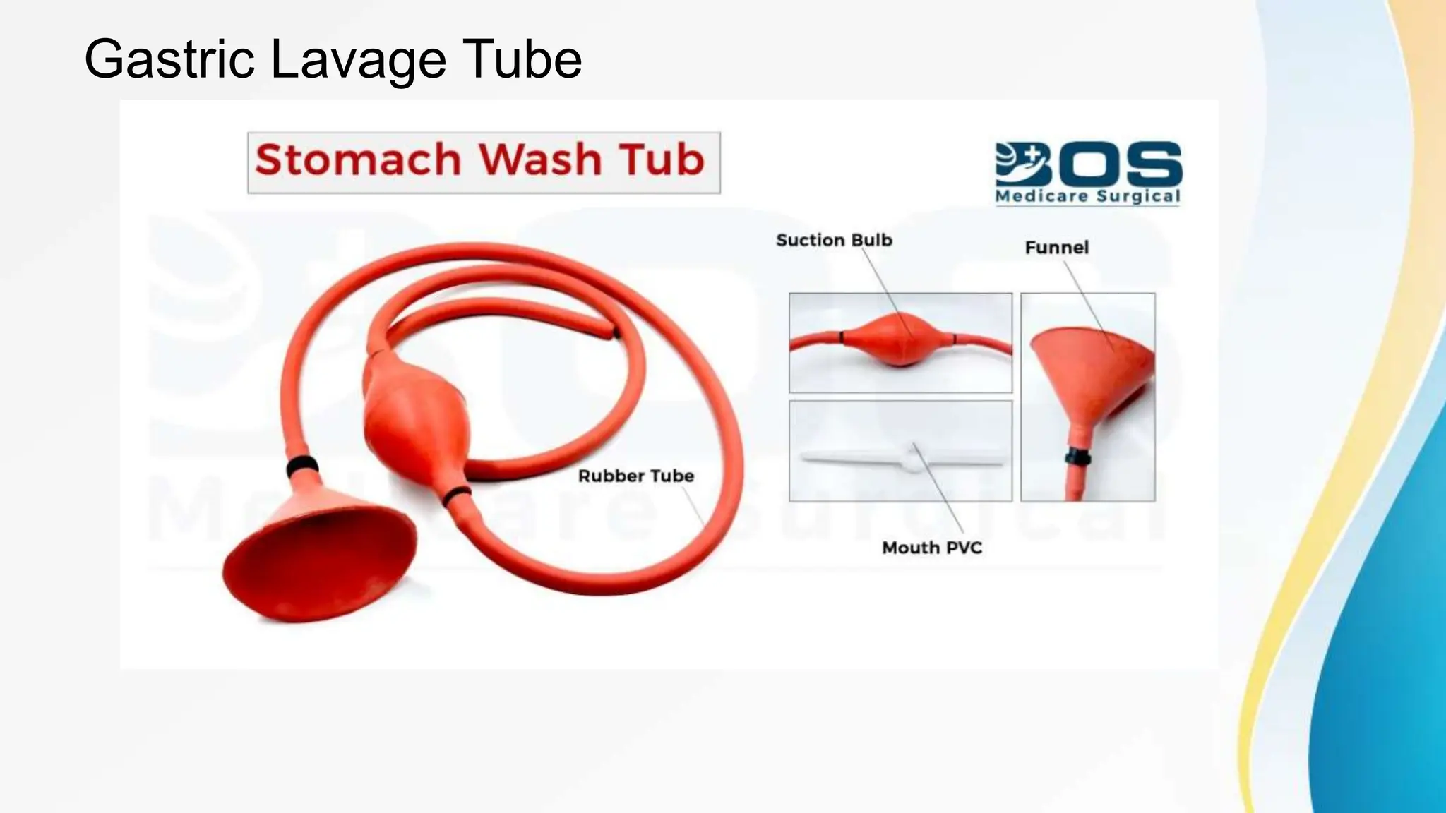 Gastric Lavage which is done in health care. | PPT