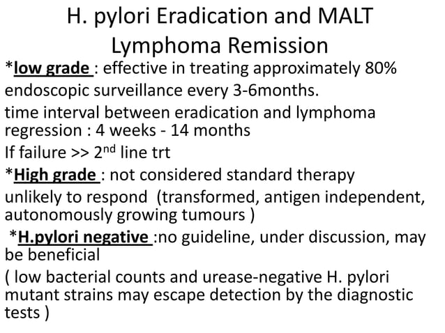Gastric maltoma | PPT
