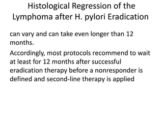 Gastric maltoma | PPT