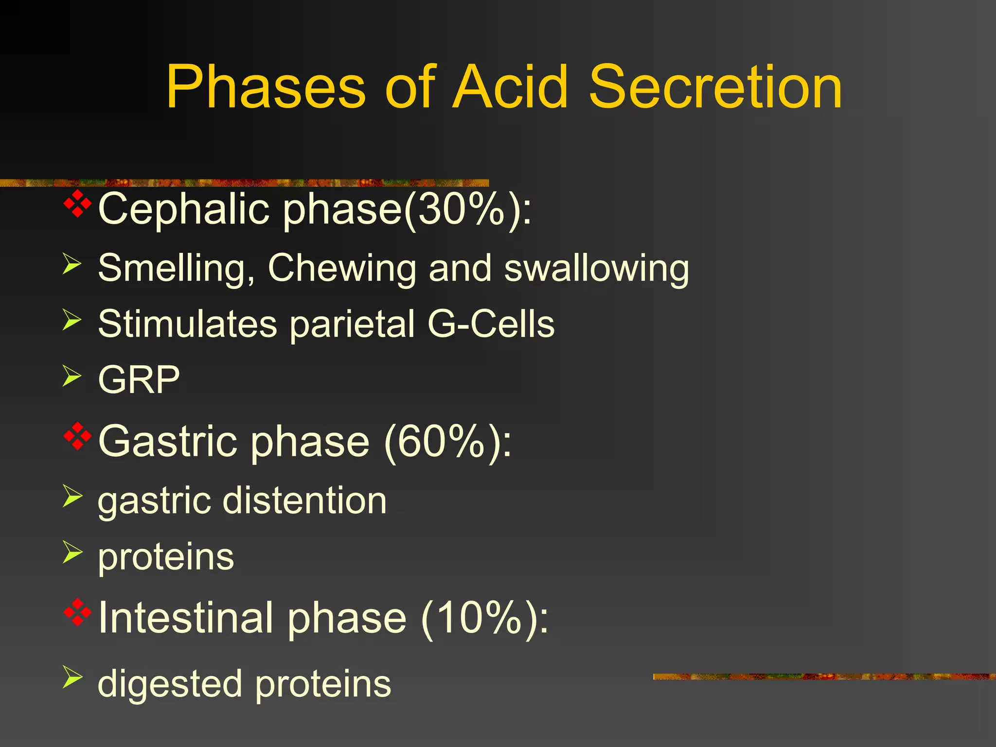 Gastric motility and secretion | PPT