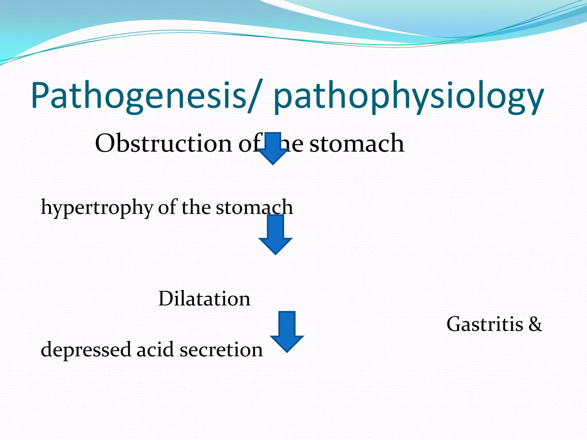 Gastric outlet obstruction | PPTX