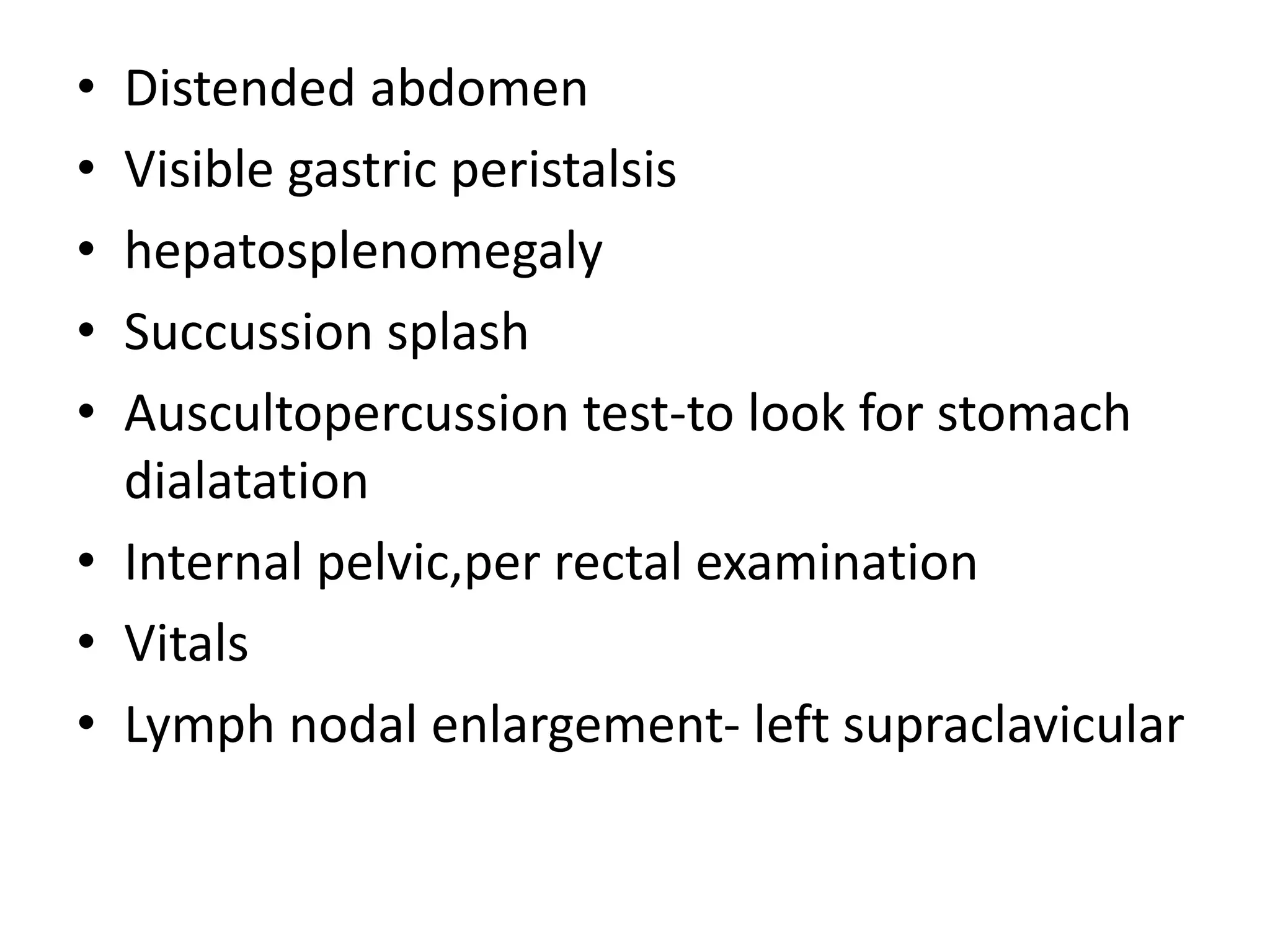 Gastric outlet obstruction | PPTX
