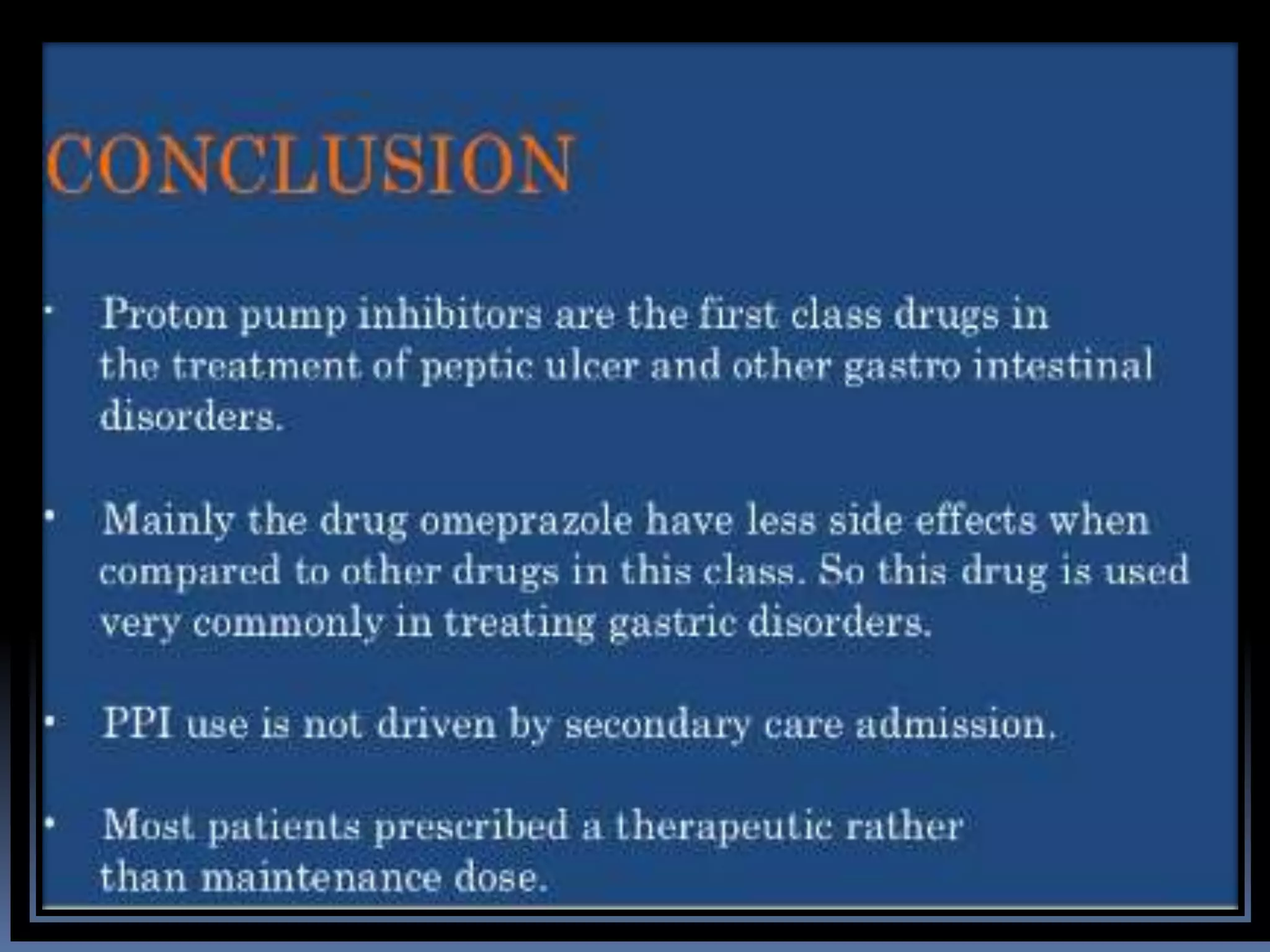 Gastric proton pump inhibitor | PPTX