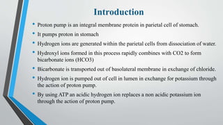 Gastric Proton Pump Inhibitor | PPTX