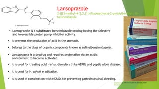 Gastric proton pump inhibitors (pp is) | PPTX