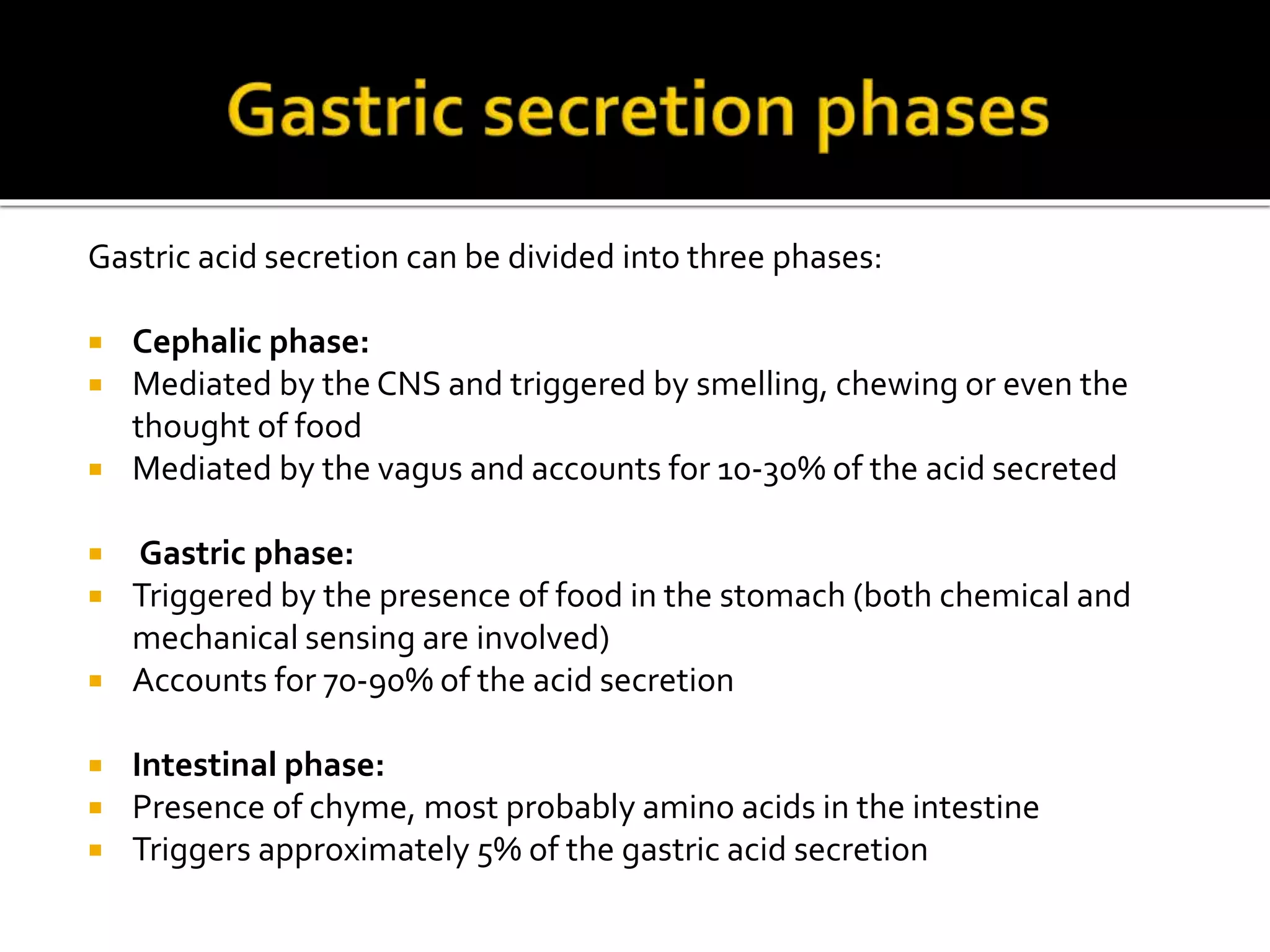 Gastric secretion &and its regulation | PPTX