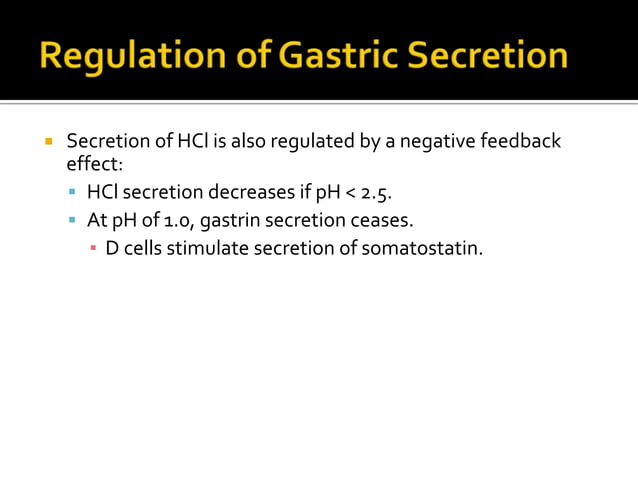 Gastric secretion &and its regulation | PPTX