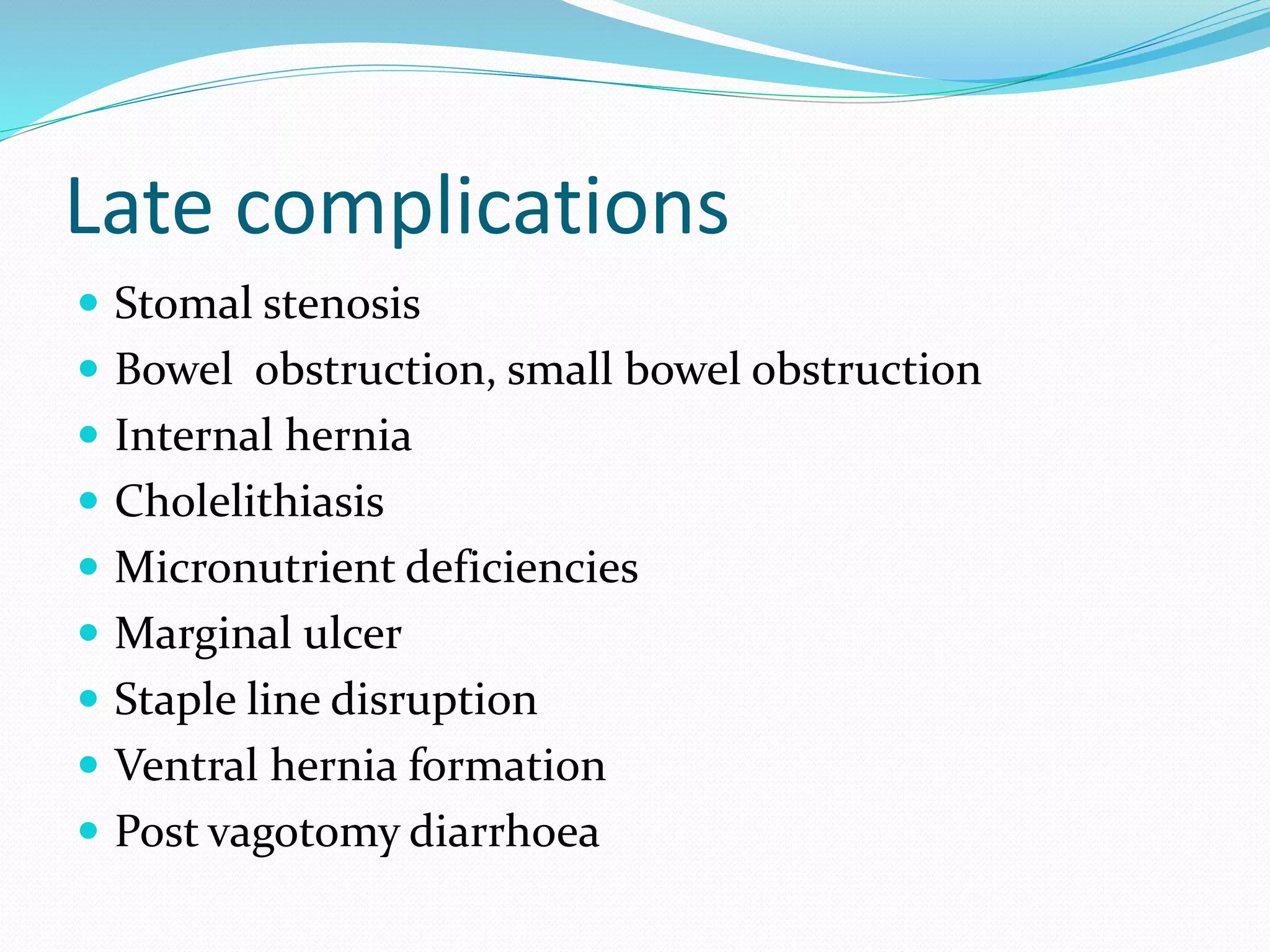 GASTRIC SURGERY AND ITS COMPLICATIONS.pptx