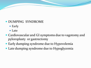 GASTRIC SURGERY AND ITS COMPLICATIONS.pptx | Digestive Disorders ...