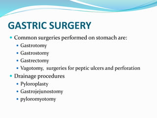 GASTRIC SURGERY AND ITS COMPLICATIONS.pptx