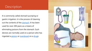 Gastrict lavage. | PPT