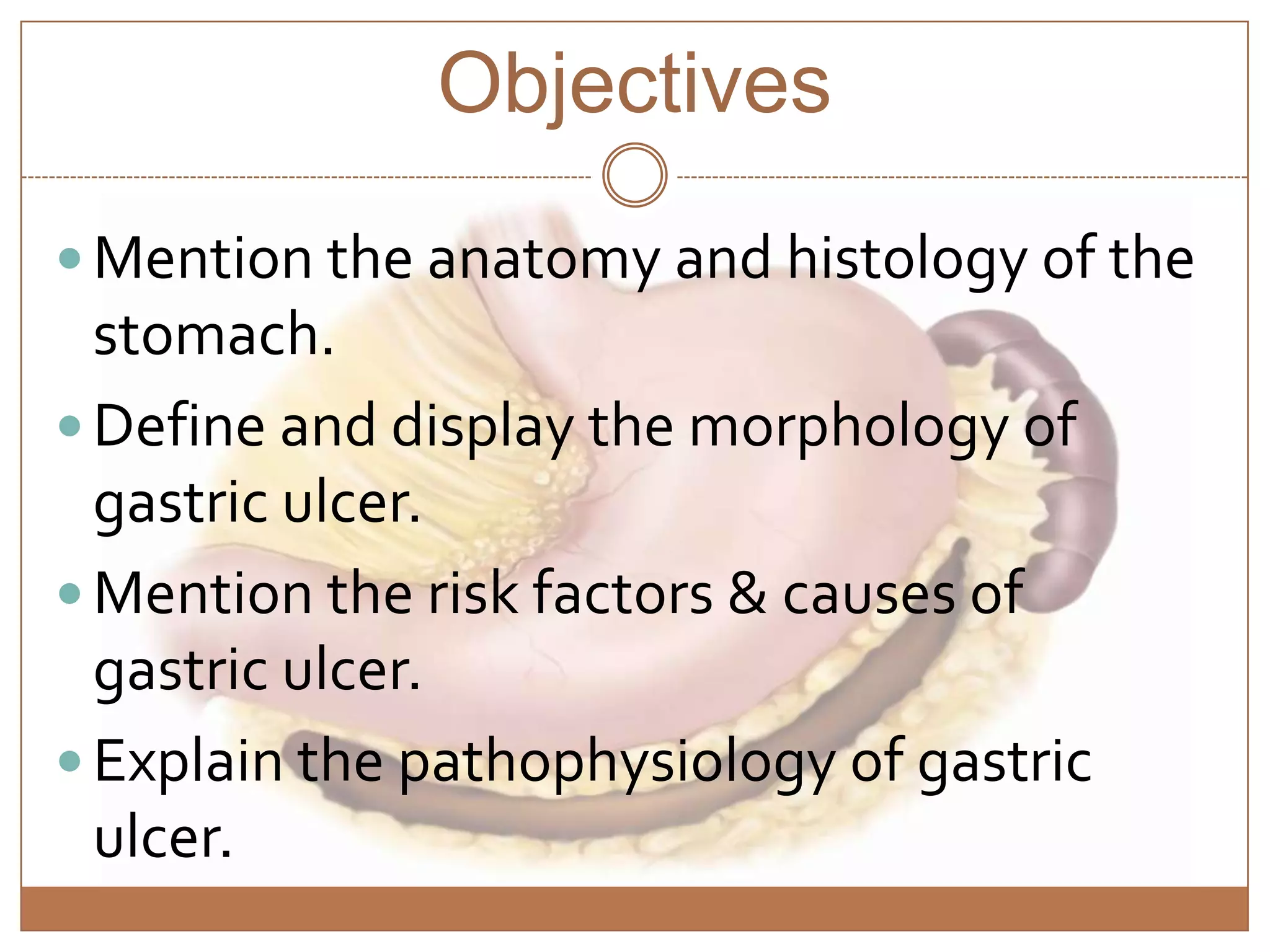 Gastric Ulcer | PPTX | Digestive Disorders | Diseases and Conditions