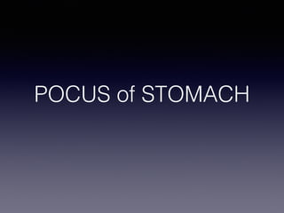 Gastric ultrasound tutorial 2019 | PDF